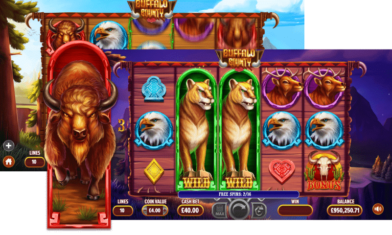 Buffalo Bounty™ (New Video Slot) - DragonGaming